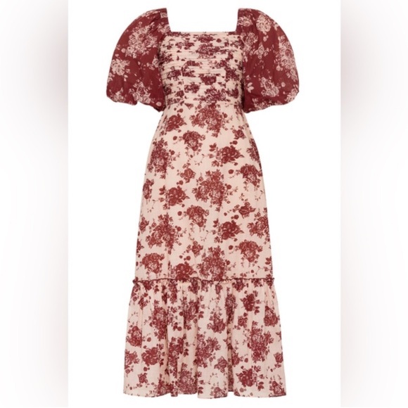 Anna Cate | Dresses | Anna Cate Collection Aliana Floral Maxi Dress ...